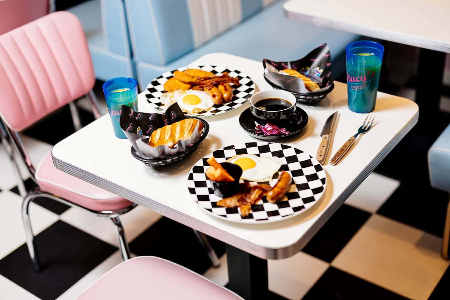 Menukort - Stacy's Diner